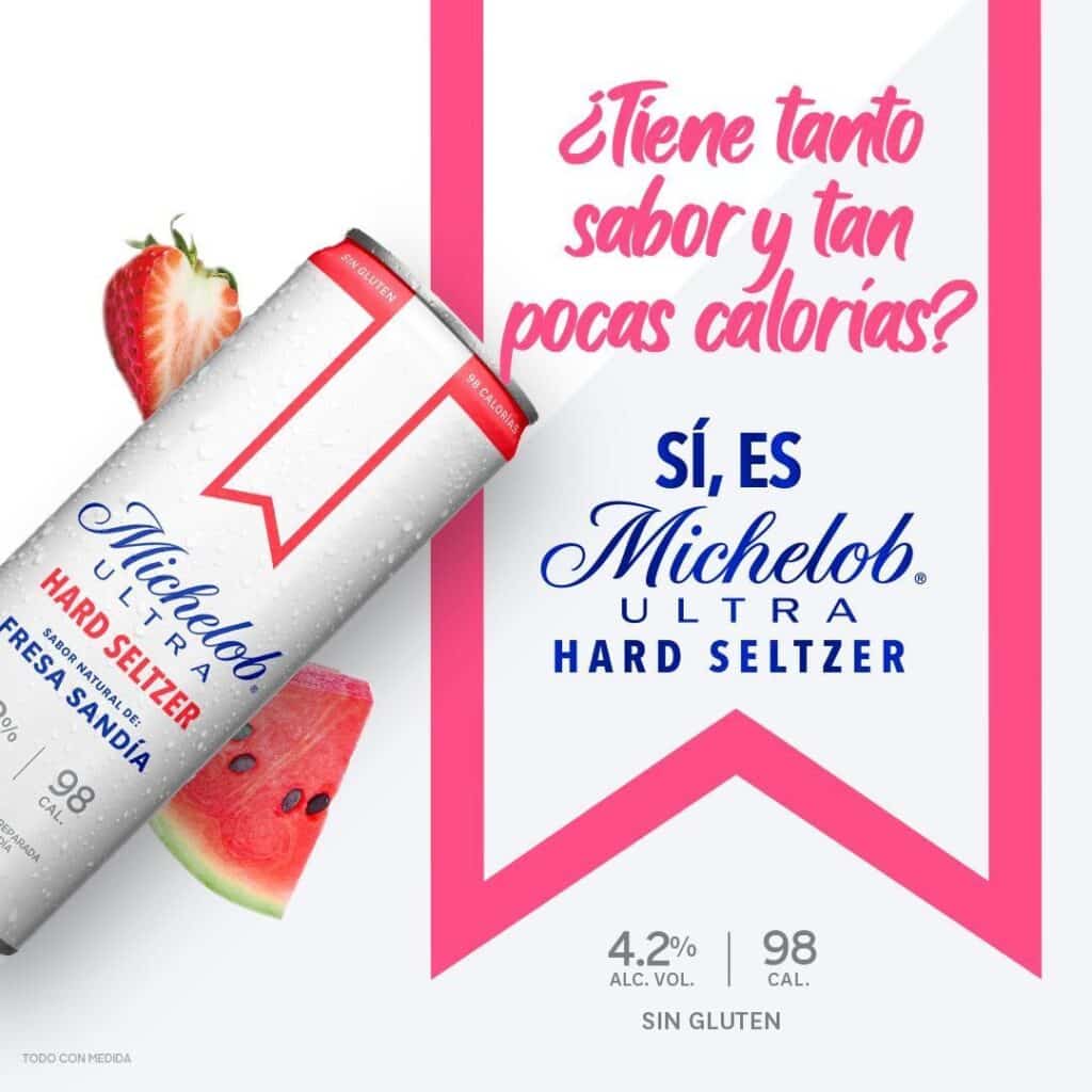 Bebida Hard Seltzer De Michelob Ultra, Nuevo Sabor Para 2021